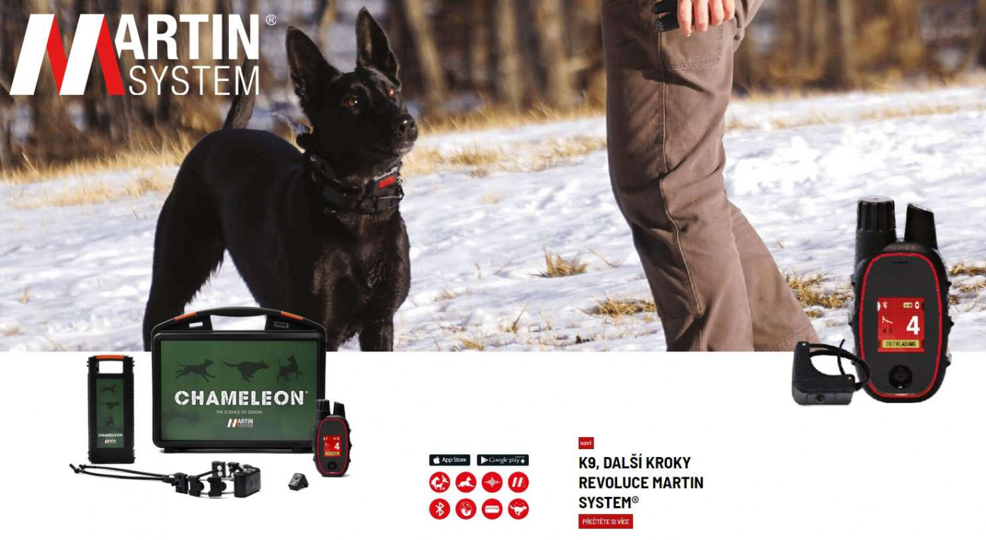 Elektronický obojek CHAMELEON® III B LARGE & K9 & FINGER KICK ...